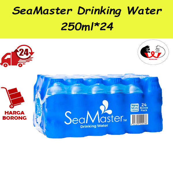 SeaMaster Drinking Water 250ml *24 bottle | Lazada