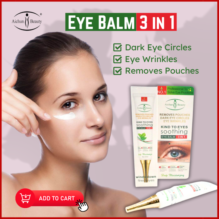 KIND TO EYE SOOTHNING EYE BALM 30ml 100% Aichun Beauty Effective Eye ...