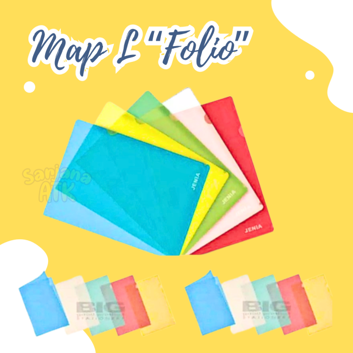 Map L Transparan / Map Plastik / Dokumen Folio | Lazada Indonesia