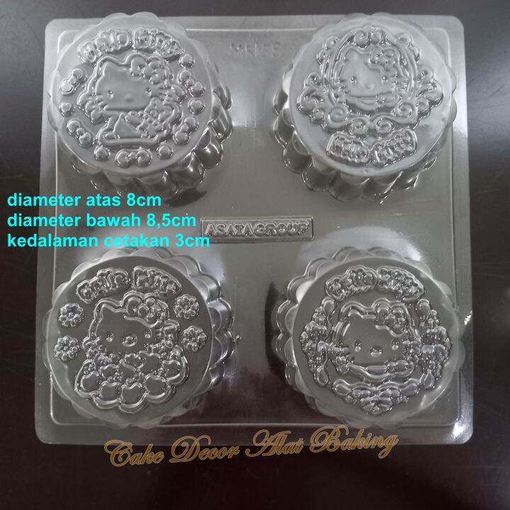 Cetakan Mooncake Mika Hello Kitty | Lazada Indonesia
