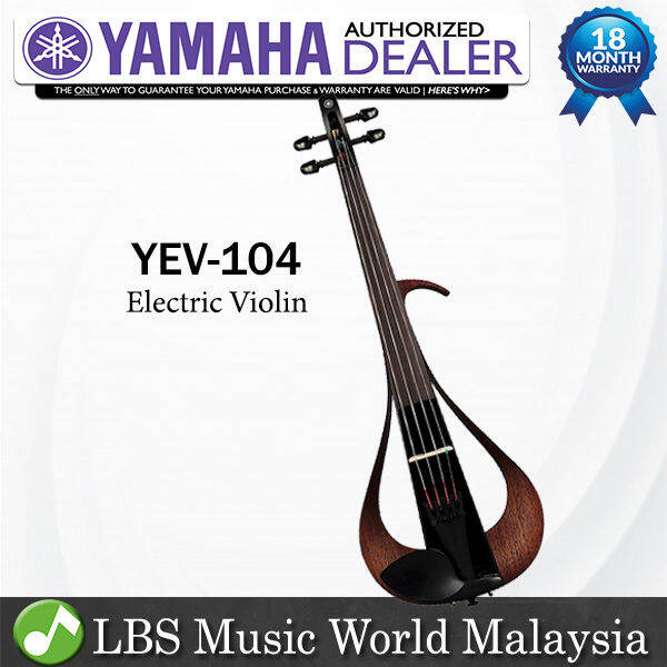 Yamaha YEV-104 4 String Electric Violin - Black (YEV104) | Lazada