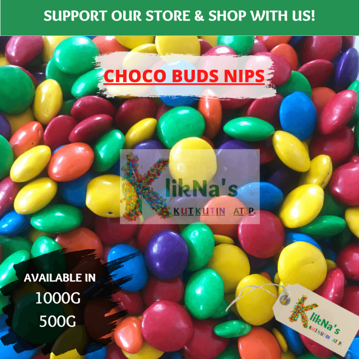 KlikNa’s Choco Buds Nips | Jelly Beans | Chewy Choco Stone Assorted ...