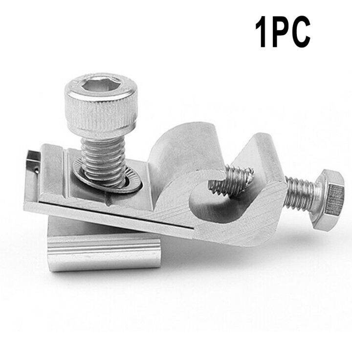 1/4Pcs Solar Panel Mounting Bracket Clamps Ground Lugs Fasteners ...