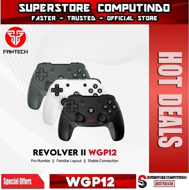 Fantech REVOLVER WGP12 Wireless Gamepad WGP-12 | Lazada Indonesia