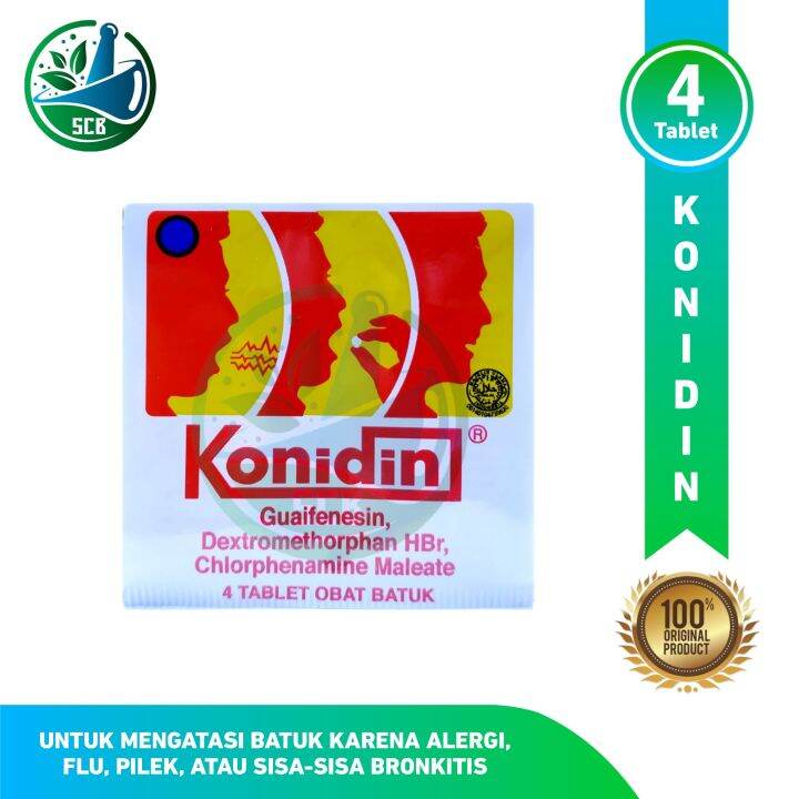 Konidin - Tablet Obat Batuk | Lazada Indonesia