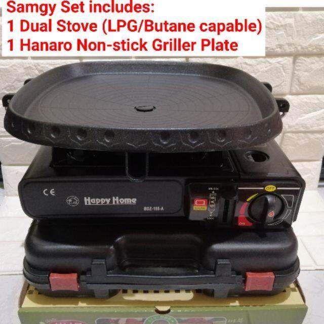 kitchenware 2in1 Stove (LPG/Butane Capable) w/ Hanaro Non Stick Griller ...