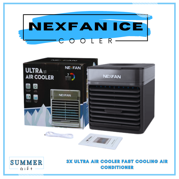 ORIGINAL NEXFAN 3X ULTRA AIR COOLER FAST COOLING AIR CONDITIONER ...