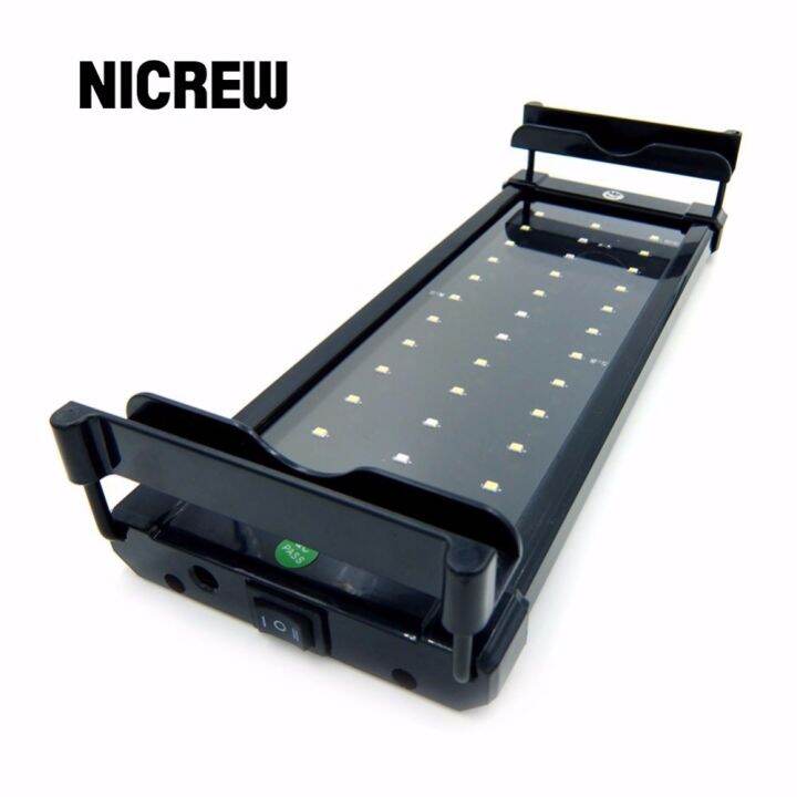 【A Smart and Cute】 Nicrew 30-82cm 100-240V Aquarium LED Lighting Fish ...