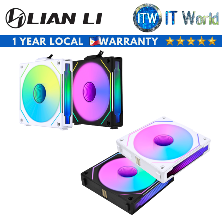 Lian Li Uni Fan SL-Infinity Reverse Blade ARGB 120mm Fluid Dynamic ...