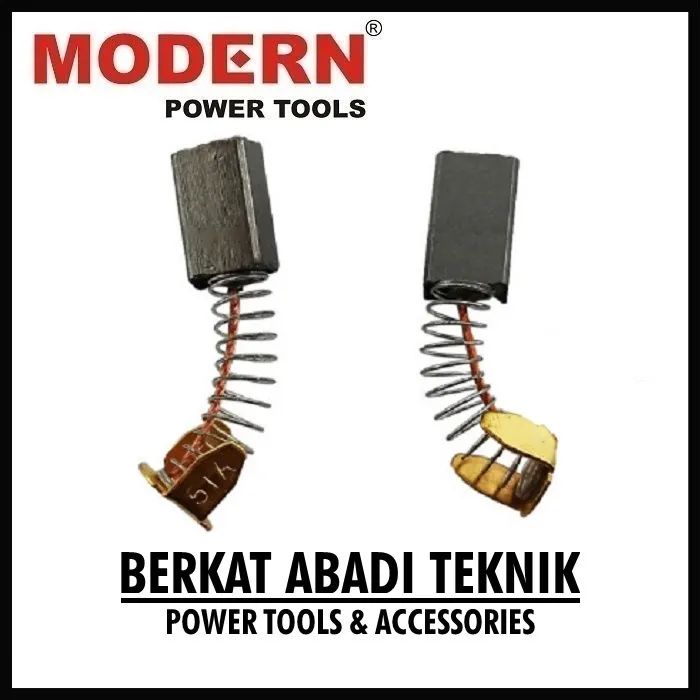 MODERN Carbon Brush CB 51 Kul Spul Sepul Arang Brostel Bostel Mesin ...