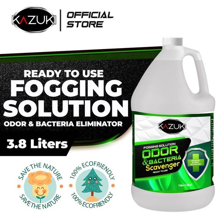 Kazuki Fogging Solution Odor Bacteria Scavenger Antibac Virus ...