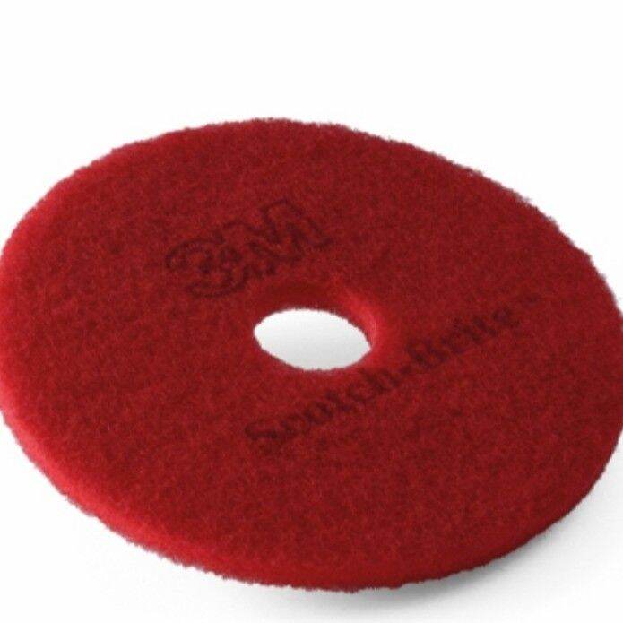 3M Red Buffer Pad Polish 17in - Sabut Kebersihan Lantai - Scotch Brite | Lazada Indonesia