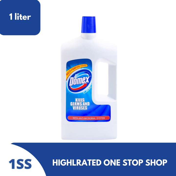 Domex Classic Blue Multi-Purpose Cleaner Liquid, 1 liter | Lazada PH