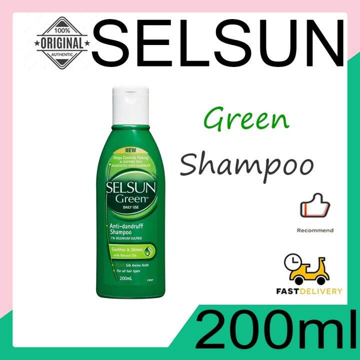 Australia Selsun Green Amino Acid Shampoo Treatment Clean Soft Hair ...