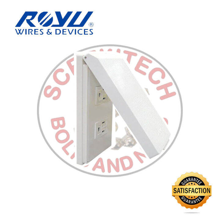 Royu WeatherproofA Plate Cover Slim Type | Lazada PH