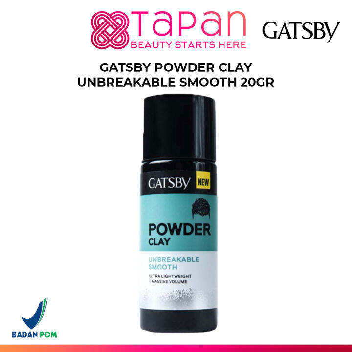 GATSBY Powder Clay Unbreakable Smooth 20gr | Lazada Indonesia