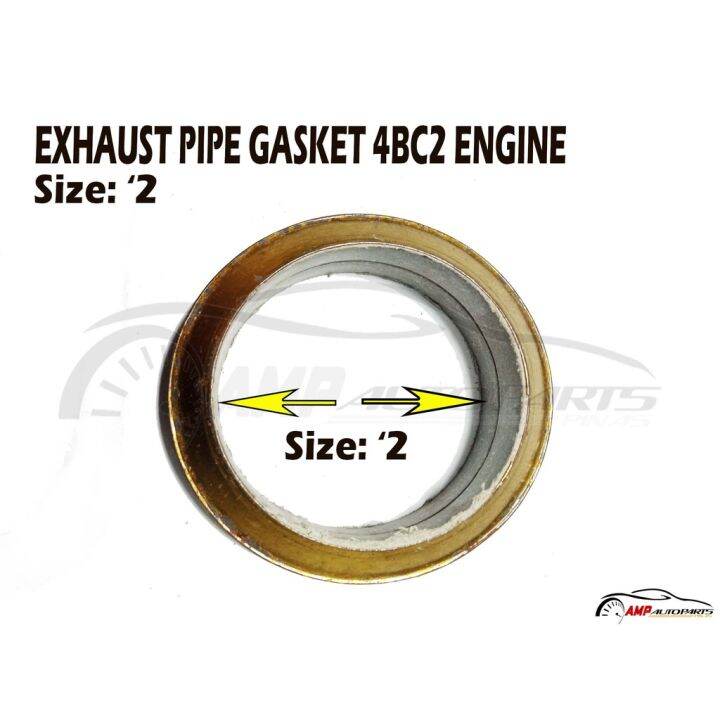 Exhaust Pipe Gasket for Isuzu 4BC2 Engine | Lazada PH