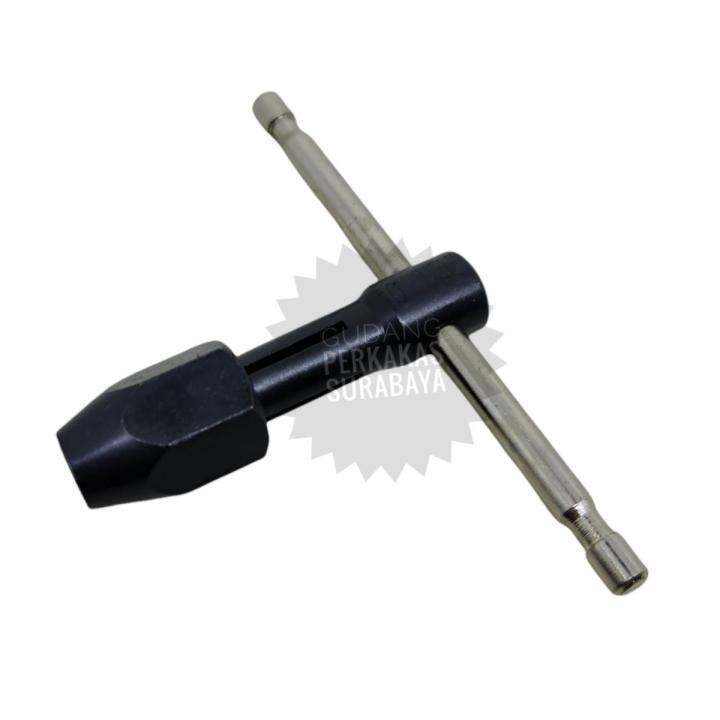 STANG TAP MODEL T M3-M8 GAGANG HAND TAP T HANDLE TAP WRENCH 3-8 mm | Lazada Indonesia