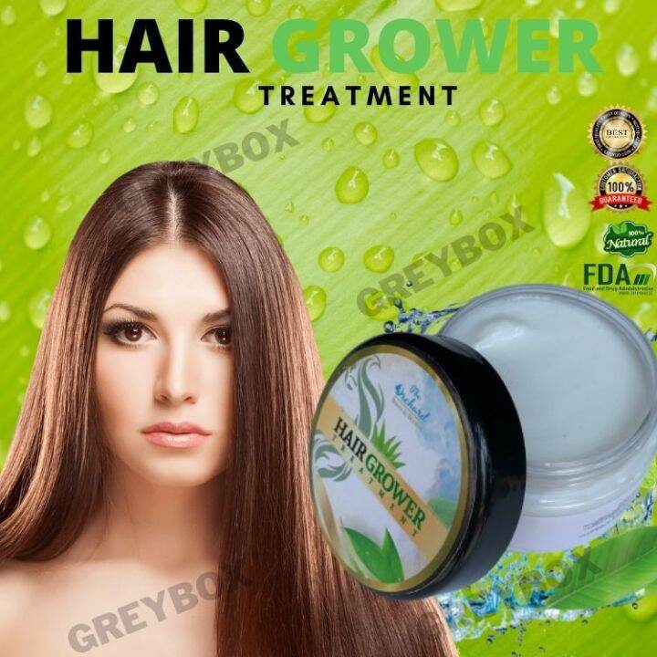 GREYBOX Organic Hair Grower Treatment 150ml, Hair Regrowth Booster for ...