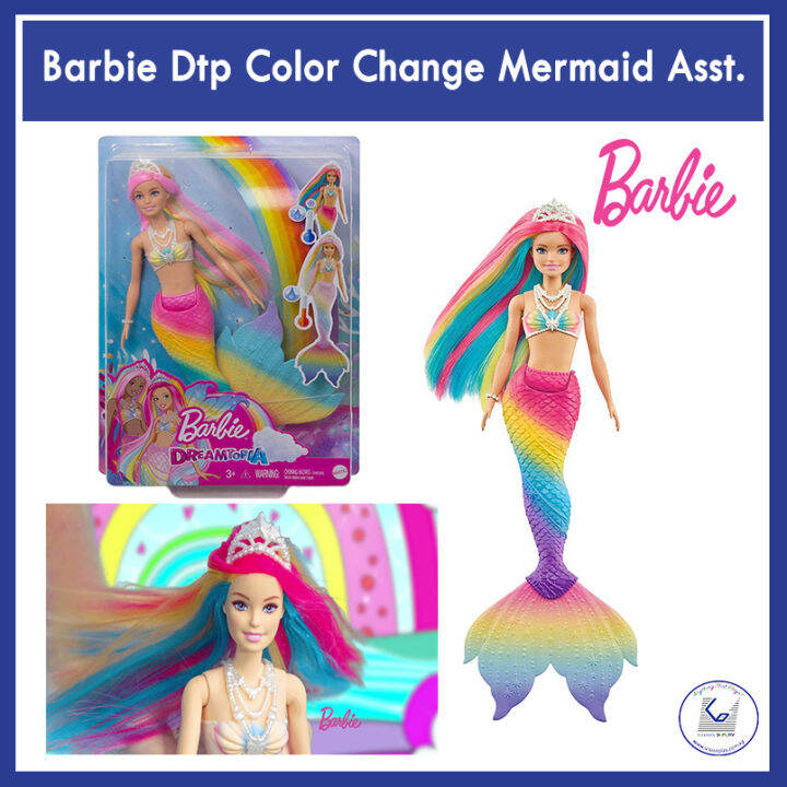 Barbie Dreamtopia Color Change Mermaid Asst. | Lazada Singapore