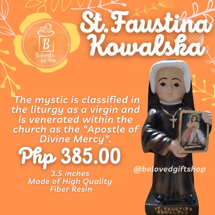 St. Faustina Kowalska Chibi Saint Collection | Lazada PH