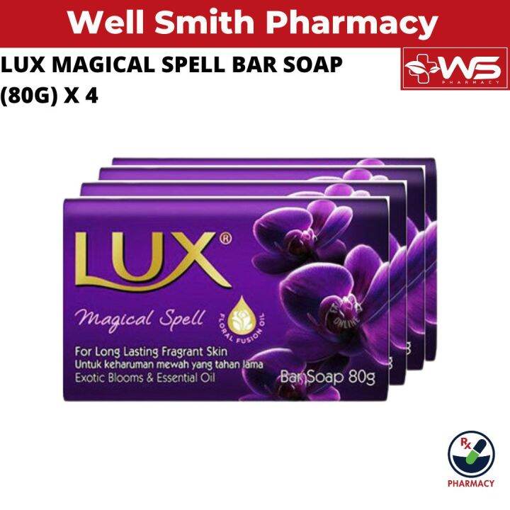 LUX MAGICAL SPELL BAR SOAP (80G) X 4 | Lazada