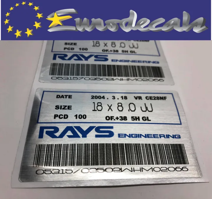 Eurodecals 4pcs/Set of Rays Engineering decals for mags | Lazada PH