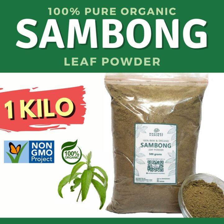 Sambong Powder Organic 1000 Grams | Lazada PH