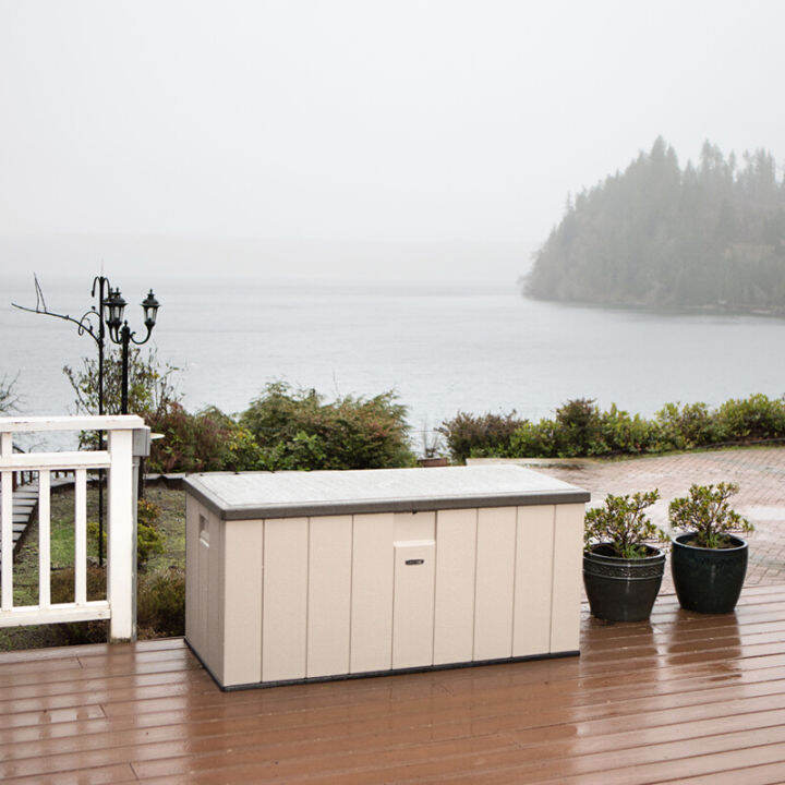 Lifetime Laifutai Villa Garden Storage Box Rain-proof and Sun-proof ... Lifetime Laifutai Villa Garden Storage Box Rain-proof and Sun-proof ...
