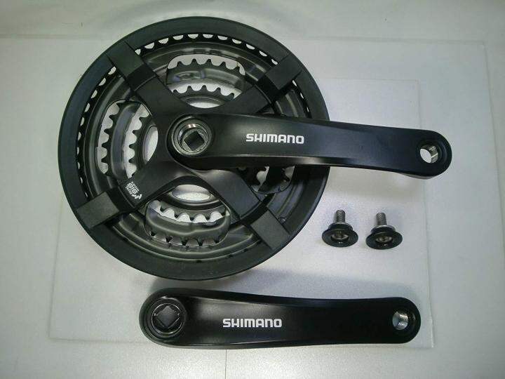 Shimano Tourney 48-38-28 crankset with bottom bracket fc ty50 | Lazada PH