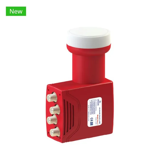 LNB True-4 ยี่ห้อ infosat (ความถี่ Universal) แยกอิสระ 4 ขั้ว ใช้กับจาน ...