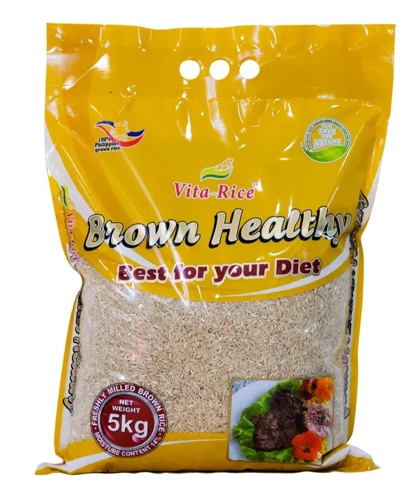 Vita Rice Brown Healthy 5kg | Lazada PH