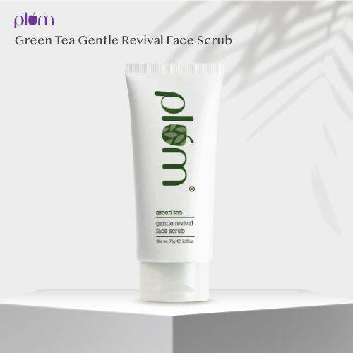 PLUM Green Tea Gentle Revival Face Scrub 75ml | Lazada