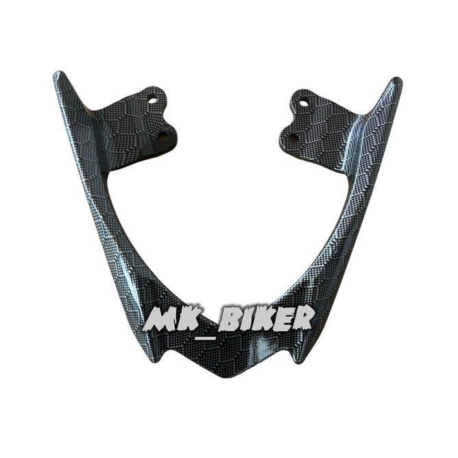 YAMAHA Y15 L BAR LC V8 SPOILER CARBON BALACK / HANDLE BAR BELAKANG ...