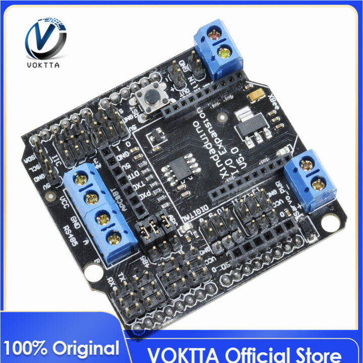 VOKTTA Xbee/บลูทูธ/SRS485 RS485/APC220 I/O Sensor Expansion Shield V5.0สำหรับ Arduino | Lazada.co.th