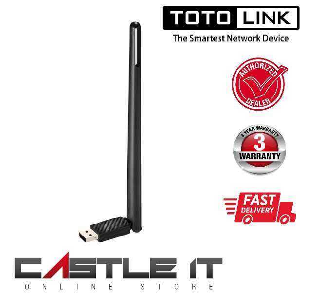 TOTOLINK N150UA-V2 Wireless N 150Mbps Wireless N USB Adapter 1x 5dBi ...