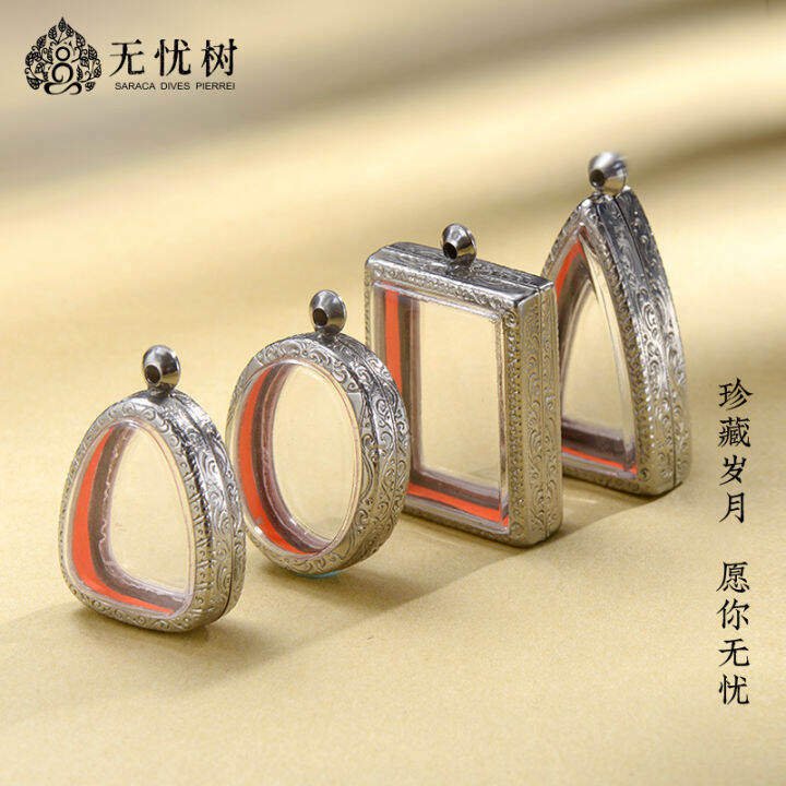 กล่องขัดโลหะจี้หลายตัวเลือกในการตกแต่งพระพุทธรูปดินโคลนการออกแบบ manlu ...