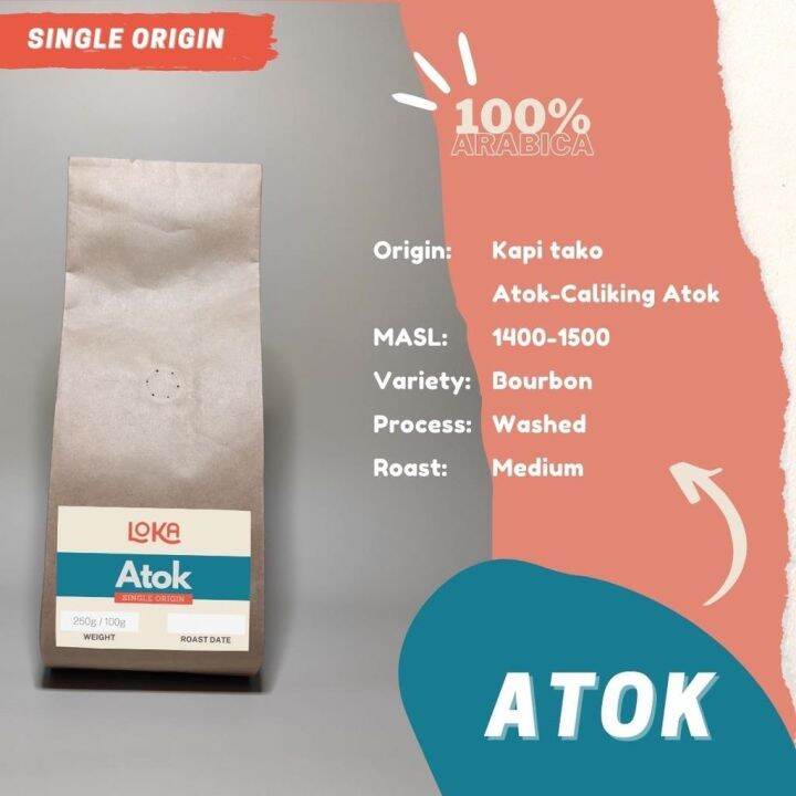 Qulein ATOK - Single Origin Coffee Beans (100 ARABICA) | Lazada PH