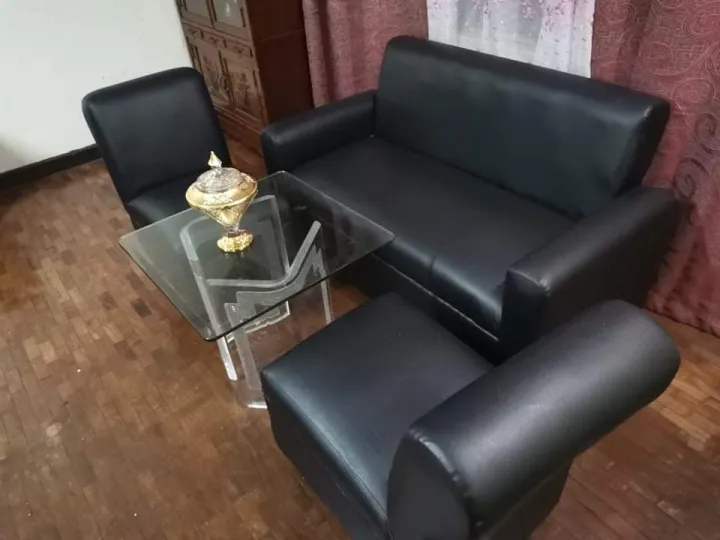 SALA SET FABRIC/LEATHER 808 | Lazada PH