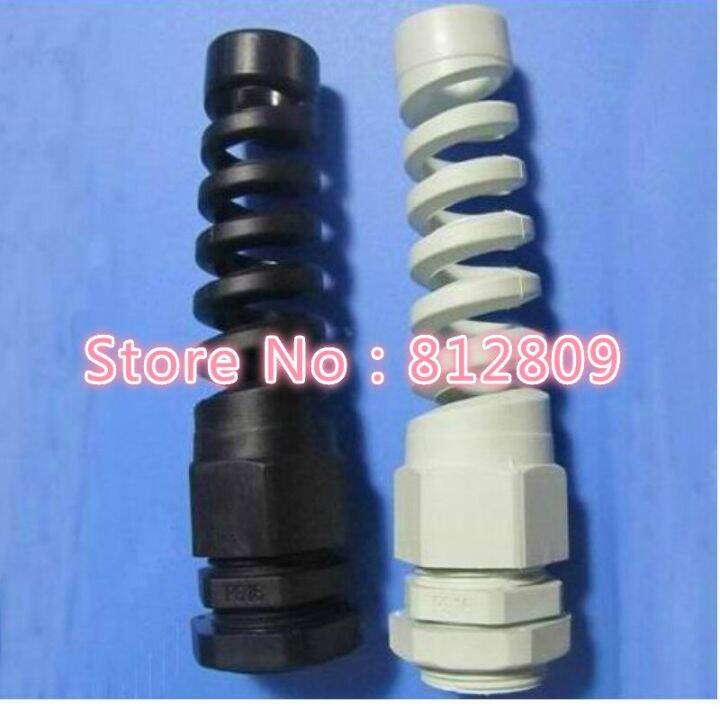 Range Bend proof cable glands PG7 nylon bending proof spiral cable ...