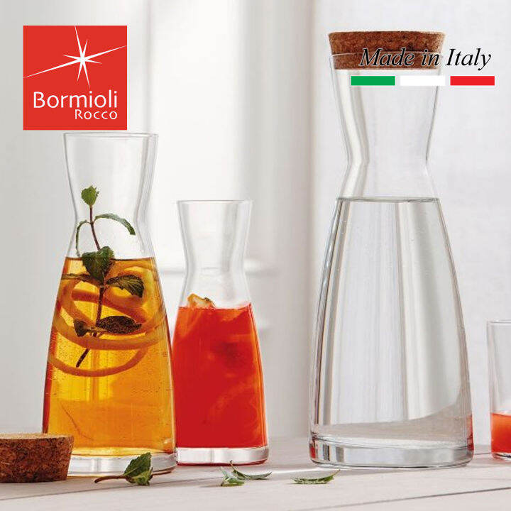 Bormioli Rocco 1 Liter Ypsilon Carafe Glass YBOR344 Without Lid | Lazada PH
