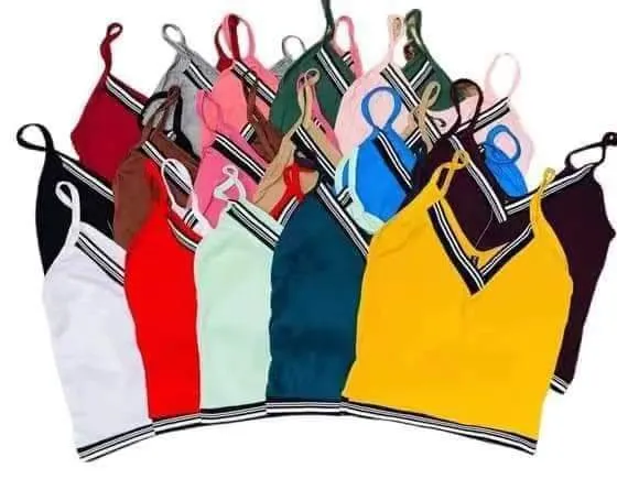 RINGER SPAGHETTI CROP TOP | Lazada PH