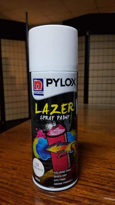 Pylox Spray Paint #02 Gloss White | Lazada PH
