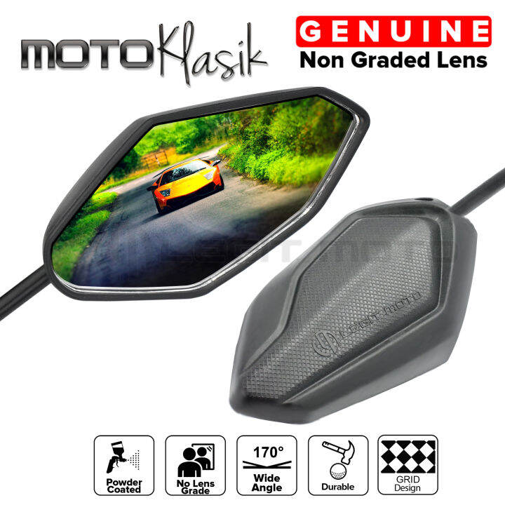 LEGITMOTO HONDA CLICK 125i / 150i ADJUSTABLE NON-GRADED BLACK SIDE ...