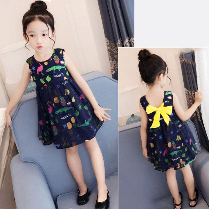 Bagong Produkto Espesyal Na Presyo Damit Ng Mga Bata Summer Dress Bagong Palda Na Bersyon Ng