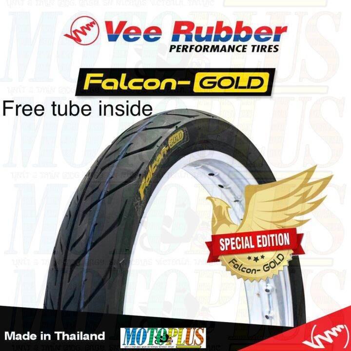 MOTORCYCLE TIRE 45 90 17 , 50 100 17 , 60 90 17 by VEE RUBBER FALCON ...