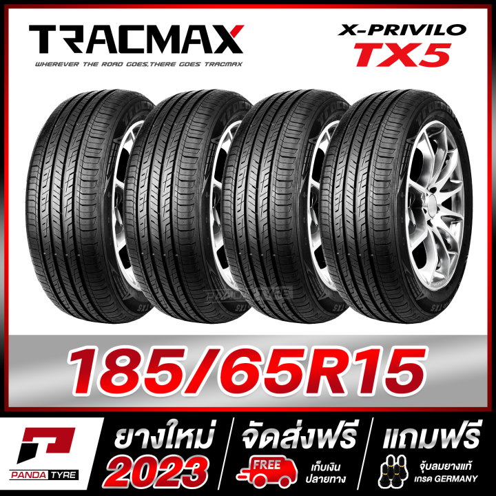 TRACMAX 185/65R15 (ยางรถยนต์ขอบ15) รุ่น X-PRIVILO TX5 x 4 เส้น (ยางใหม่ ...