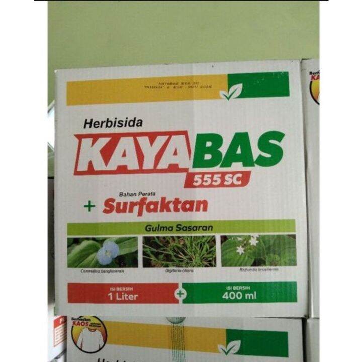 Kayabas 1 liter / kayabas 555SC herbisida selektif pra tumbuh tanaman ...
