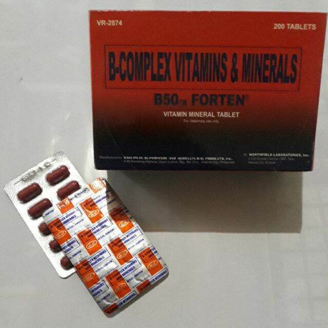 B50/2 Forten Tablets (Sold per 10 Tablets) | Lazada PH