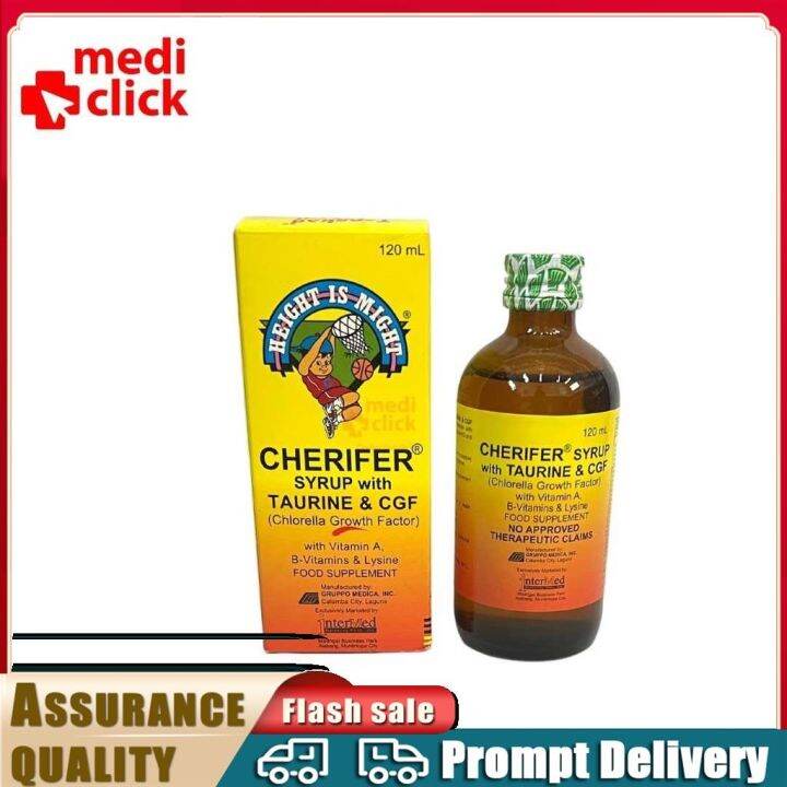 Cherifer (7-12 year old) 120ml 1 Bottle | Lazada PH